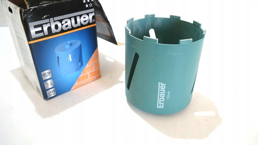 OTWORNICA DIAMENTOWA ERBAUER 152x150 mm DO BETONU - 12174261968 - oficjalne archiwum Allegro