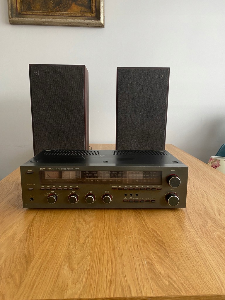 Unitra ZRK AT9100 Radio + Kolumny Tonsil - 11178575399 - oficjalne ...