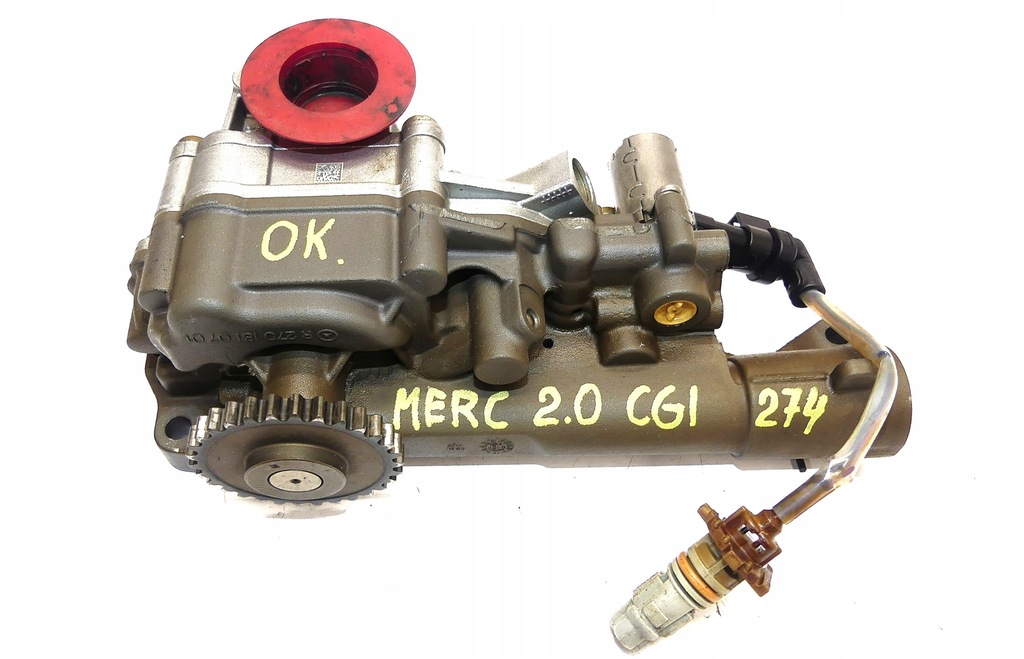 MERCEDES W205 C200 C250 2.0 CGI M274 POMPA OLEJU + ZAWÓR - 14554550503 ...