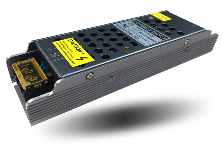 ZASILACZ SUPER SLIM 24V 150W 6,25A IP20 TAŚMA LED - 10703082960 - oficjalne archiwum Allegro