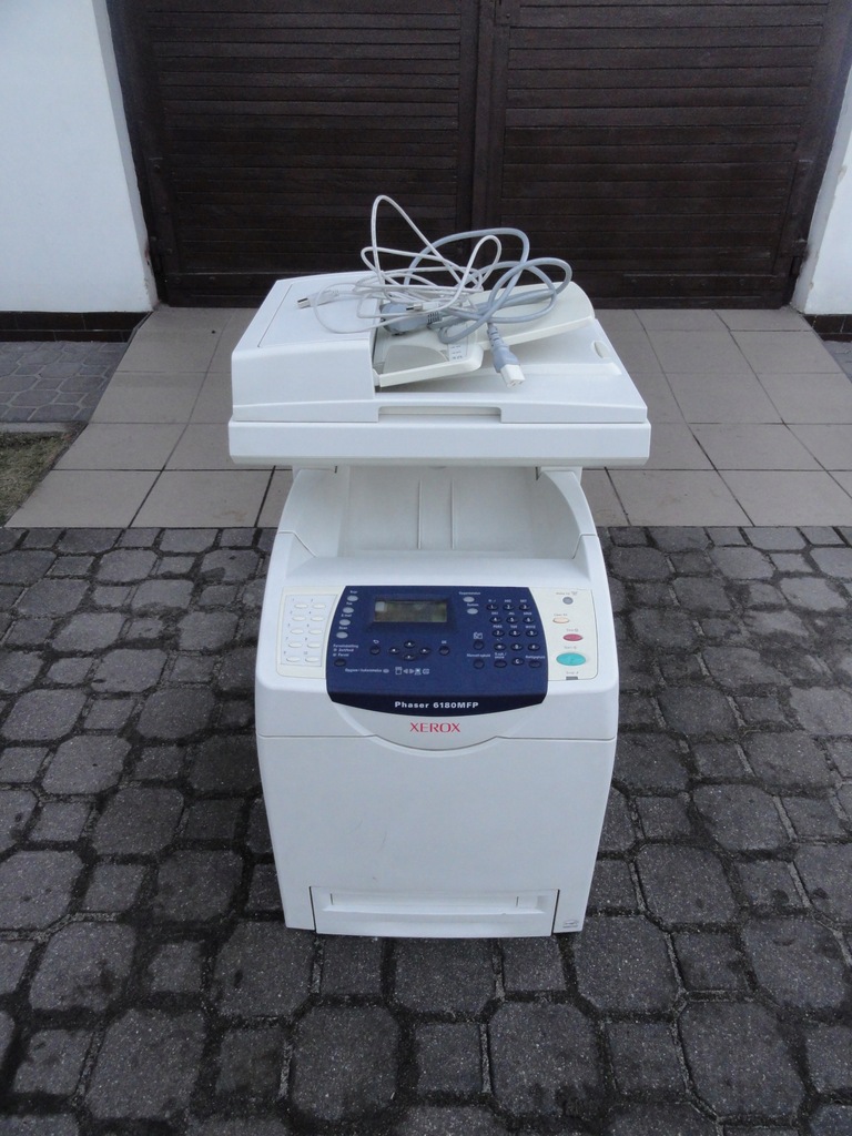 Drukarka laserowa XEROX Phaser 6180MFP z tonerami - 11854625334 ...