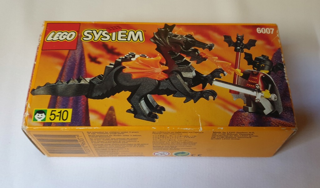 LEGO CASTLE LEGOLAND 1997 6007 PUD +INSTR - 9122042100 - oficjalne ...