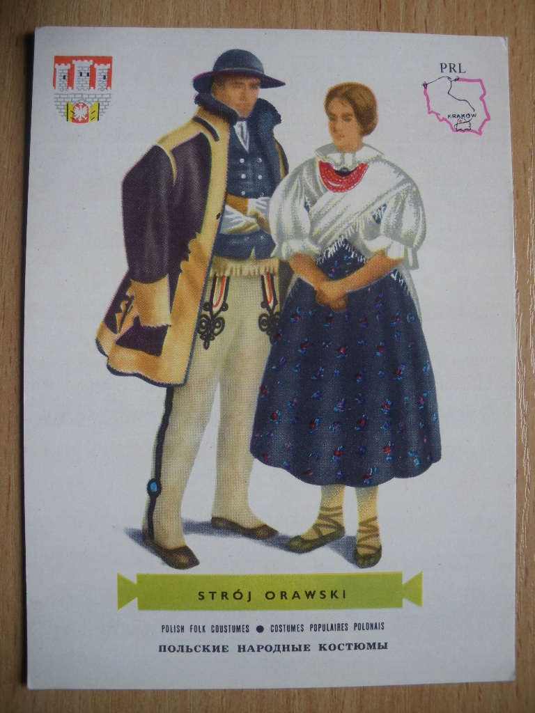 Stroje ludowe w 1000 lecie Polski Strój Orawski - 13620252432 ...