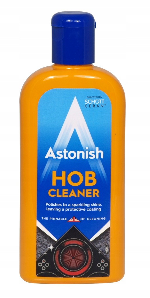 ASTONISH HOB Cleaner mleczko czyszczące do PŁYT INDUKCYJNYCH 235ML ...