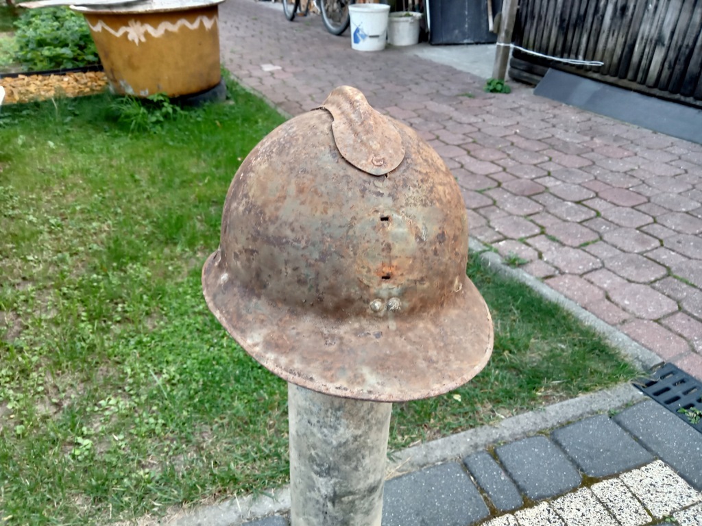 hełm adrian wz 26 II wojna 2 - 14346096551 - oficjalne archiwum Allegro