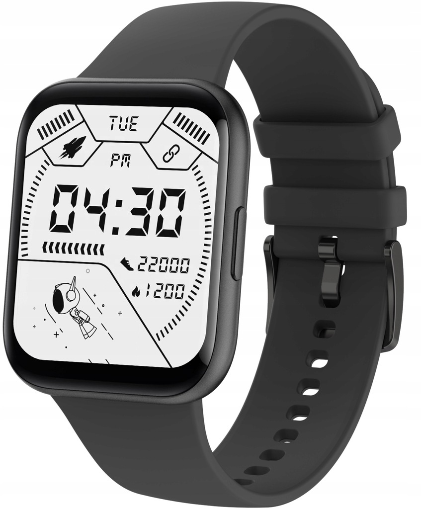 ZEGAREK SMARTWATCH DAMSKI MĘSKI SPORTOWY Sp02 - 12171129605 - oficjalne ...