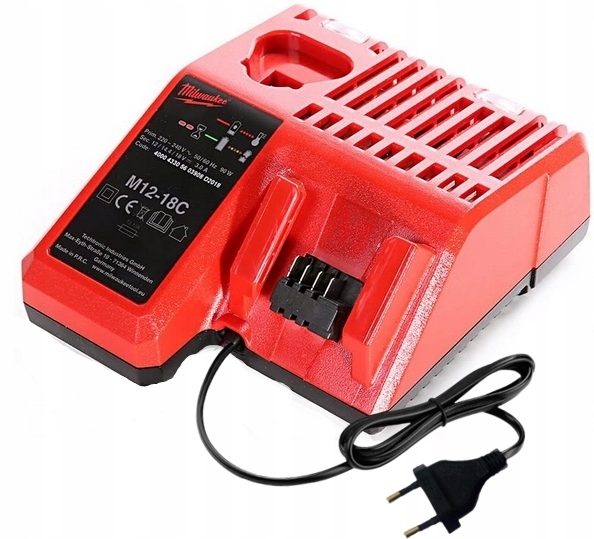 Oryginał Ładowarka Milwaukee M12-18C uniwersalna - 11541036584 ...