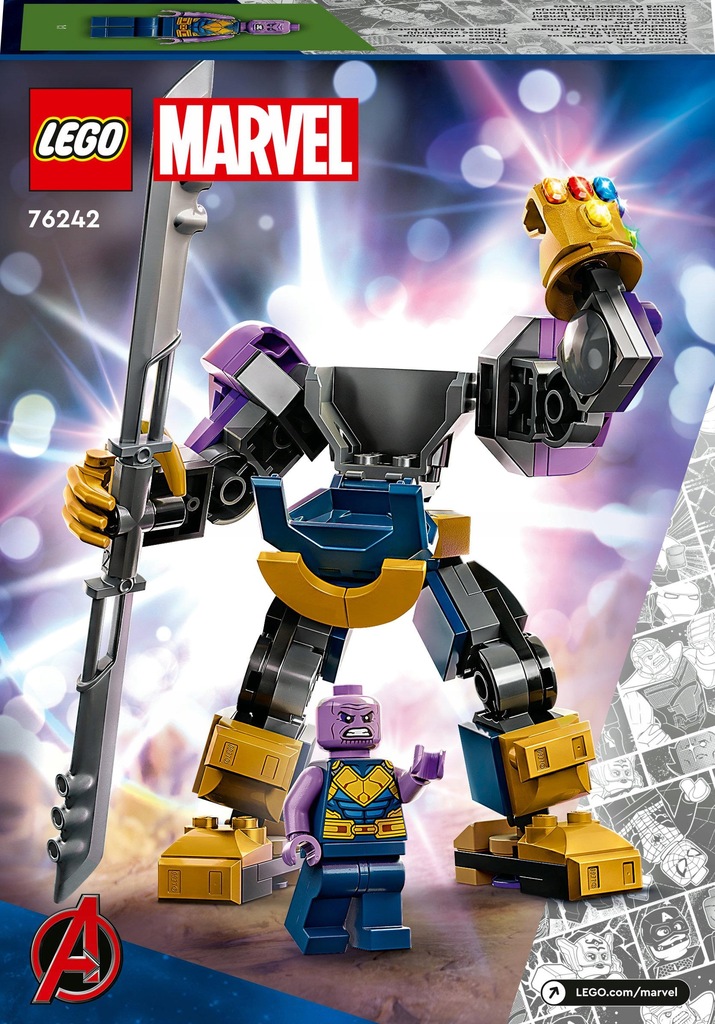 Купить Механическая броня Таноса LEGO Marvel 76242: отзывы, фото и ...