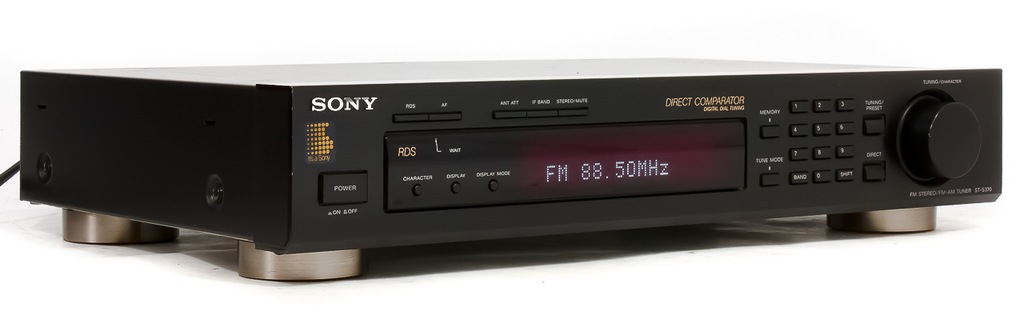 SONY ST-S370 NIEZAWODNY TUNER FM STEREO RDS - 14399899065 - oficjalne archiwum Allegro