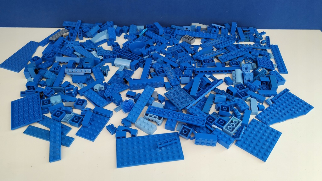 Lego Mix Klocków Niebieskie 500g 0,5kg NR U02 - 14338864619 - oficjalne ...