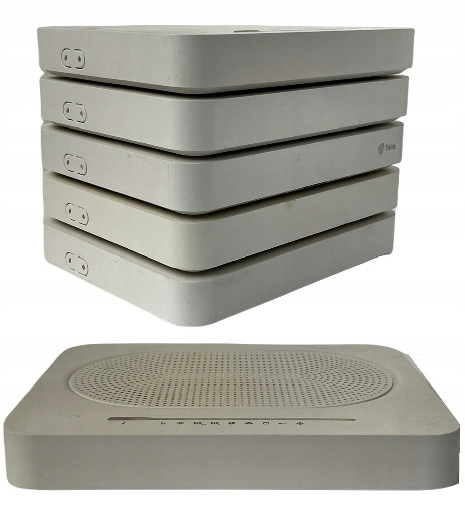 HURT PAKIET 5 SZT Router Przewodowy Technicolor Telia Wifi PLUS V3 ...