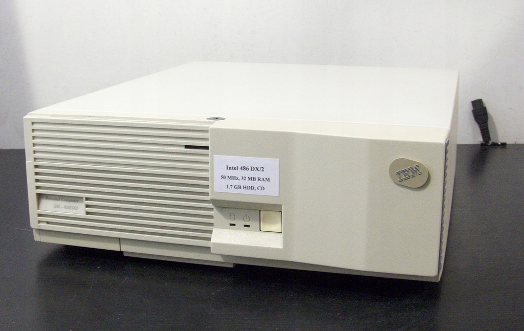 IBM PC 330 486 DX/2 50MHz 32MB 1.7GB Win 95 RETRO - 12236960574 ...