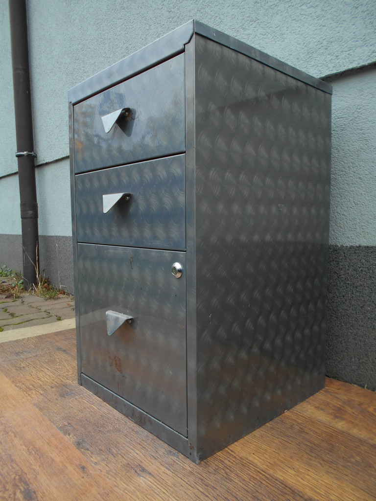 Szafka metalowa warsztatowa 3 szuflady - 14700577816 - oficjalne archiwum Allegro