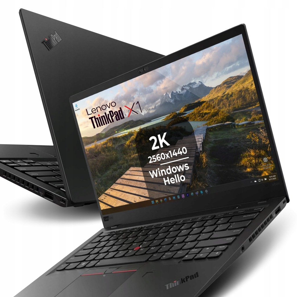 2K 2560x1440 1,1kg| TOTALNY Ultrabook LENOVO ThinkPad X1 CARBON 14 i7 MO365 - 15135795290 ...