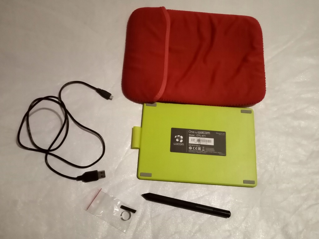 WACOM ONE CTL471 Bamboo tablet graficzny + ETUI! - 8876935505 ...
