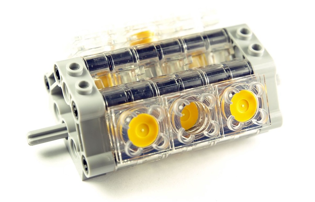 Silnik 6 cylindrowy LEGO Technic 32333 2850 - 14856938160 - oficjalne ...