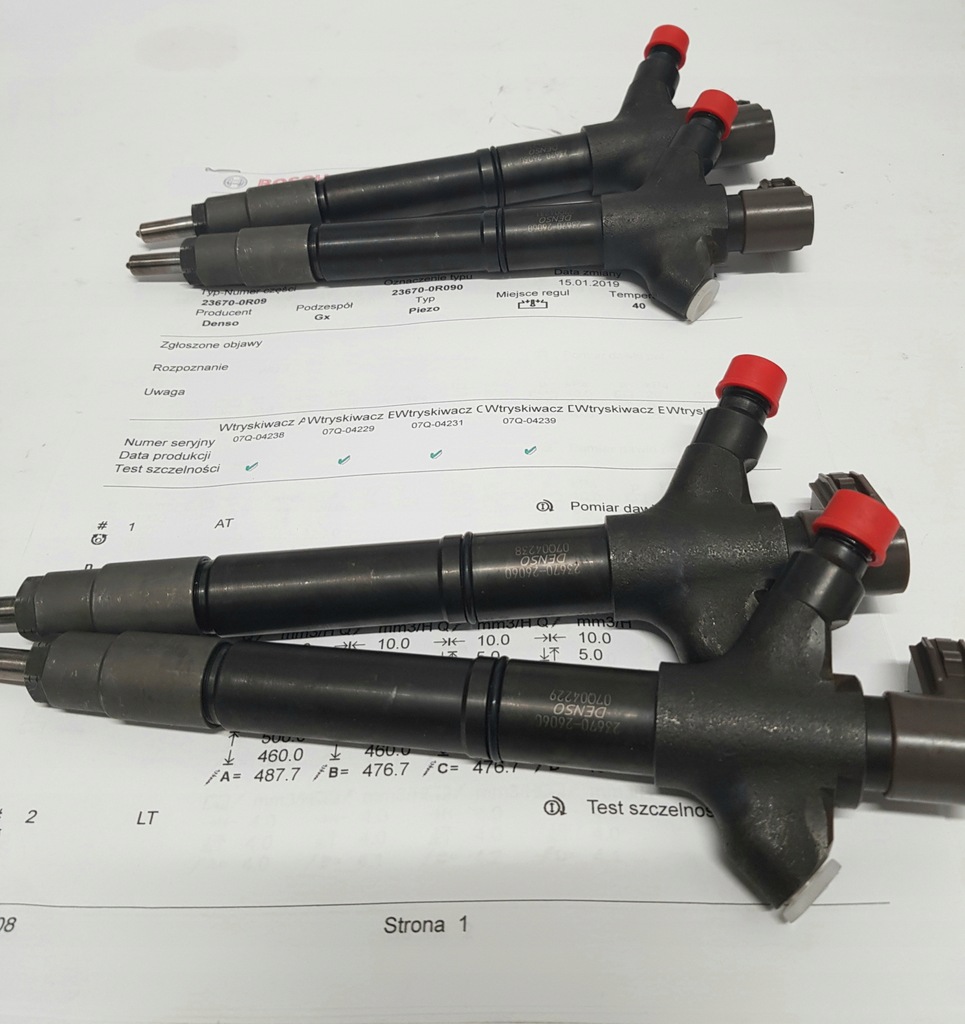 Wtryskiwacz 23670-26060 23670-0R090) TOYOTA RAV4 - 7904481297 ...