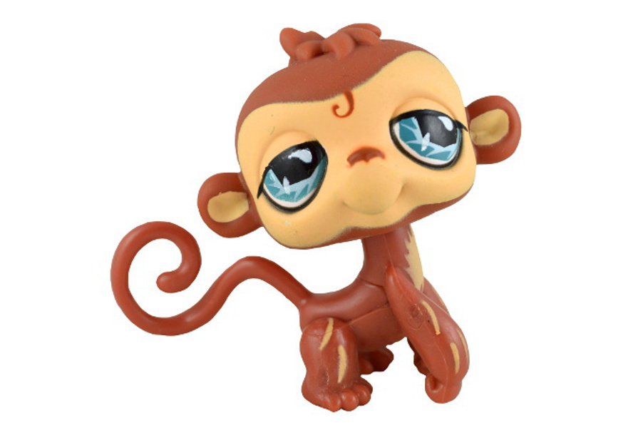LITTLEST PET SHOP - MAŁPKA ORANGUTAN #485 - LPS - 7854300117 ...