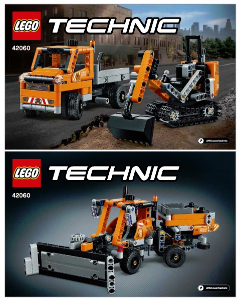 LEGO Technic Instrukcja 42060 Roadwork Crew - 13770853760 - oficjalne ...