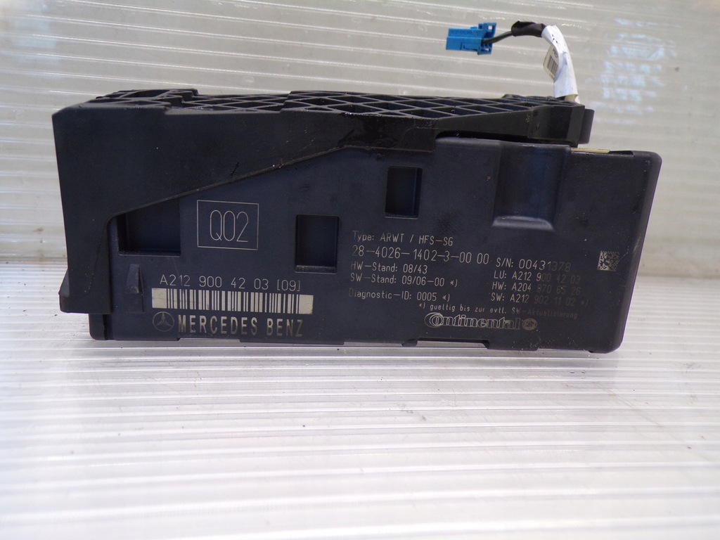 STEROWNIK KLAPY TYŁ MERCEDES W204 2129004203 - 13373655566 - oficjalne ...