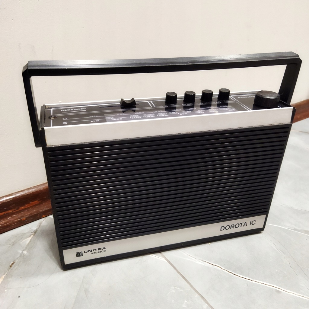 Radio Unitra Rzeszów Dorota IC MOT 744-02 PRL - 15221831284 - oficjalne ...