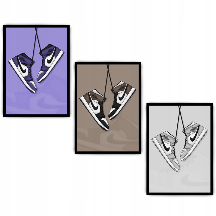 Plakat / Obraz - Nike Jordan 1 /Streetwear 40x30 - 14566178406 ...