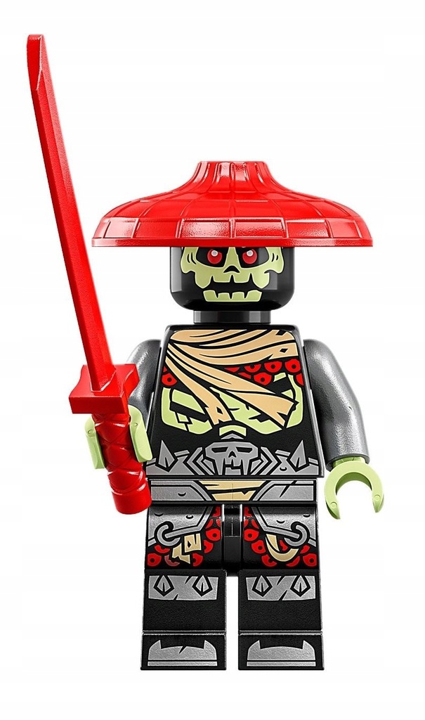 LEGO Ninjago Core figurka Strażnik Szkielet + broń - 13130933319 ...