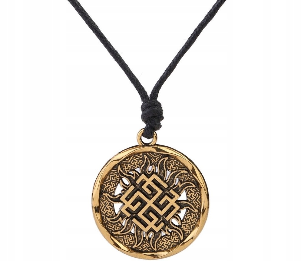 SWARÓG naszyjnik wisiorek SYMBOL SŁOWIAŃSKI v2 - 12406794449 ...