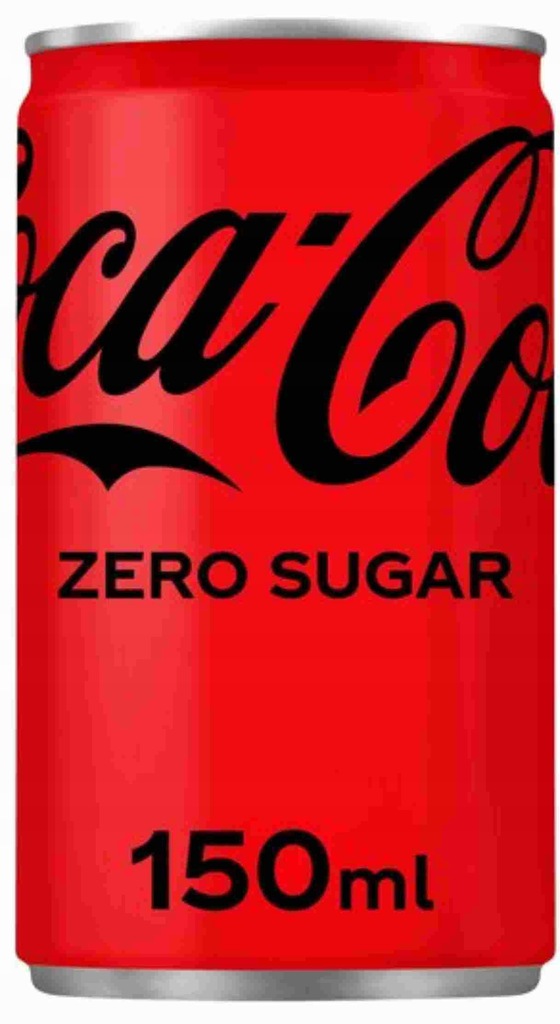 Coca Cola 150ml Zero Puszka - 13209589058 - oficjalne archiwum Allegro