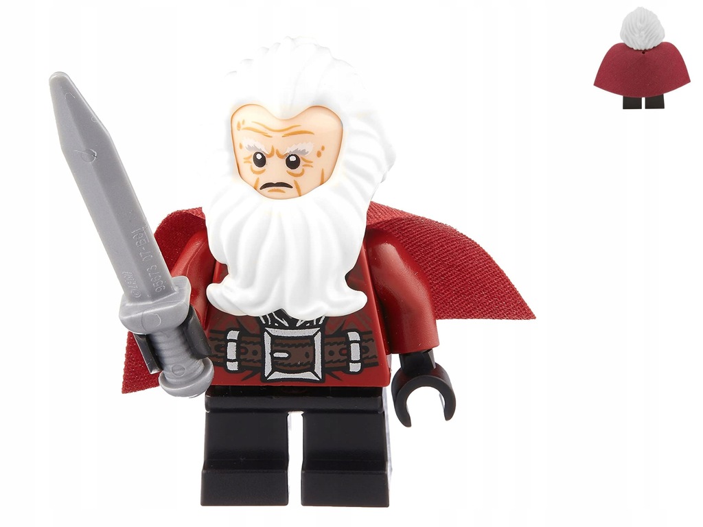 Unikat LEGO Hobbit- Balin the Dwarf + miecz 79003 - 12894639472 ...