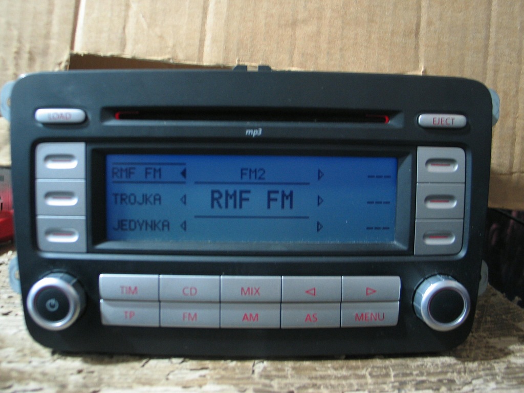 radio vw RCD500 mp3 caddy golf passat 3C0035195B - 13307227288 - oficjalne archiwum Allegro