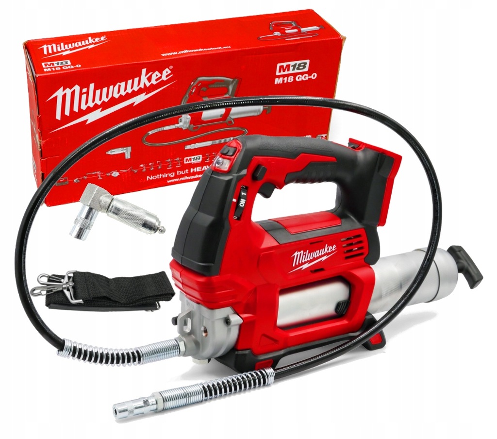 Milwaukee M18 GG-0 Smarownica 4933440493 690bar - 12233794837 - oficjalne archiwum Allegro
