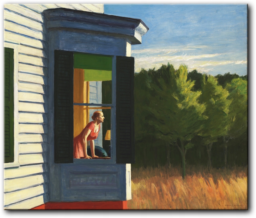 EDWARD HOPPER, CAPE COD MORNING 110x93 cm - 7462067747 - oficjalne ...
