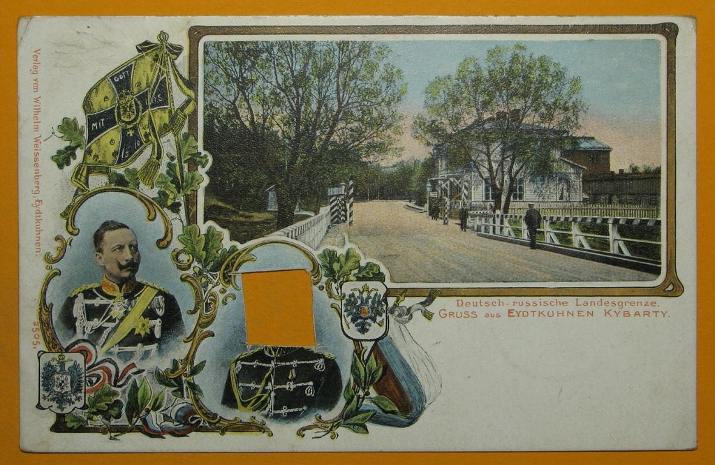 185900, Rosja/Litwa, granica niem-ros., obieg 1906 - 14957383103 ...