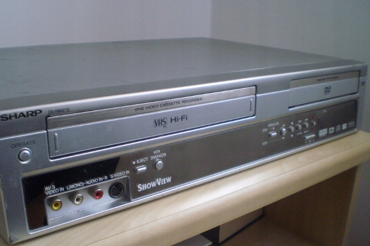 Combo DVD VHS Sharp DV-RW270 przegrywarka - 13772160824 - oficjalne ...