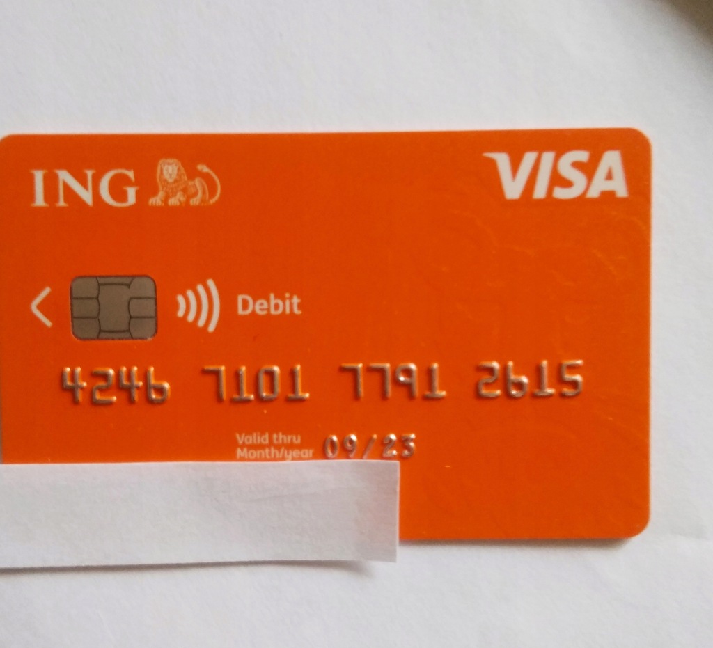 PIEKNA KARTA ING DEBIT BANK NOWA!!! =POLECAM=!! - 11710590631 ...