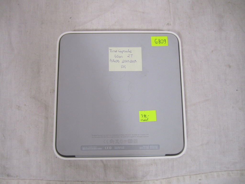 Router Apple Time Capsule 802.11n / 4 Gen A1409 - 12037411200 ...