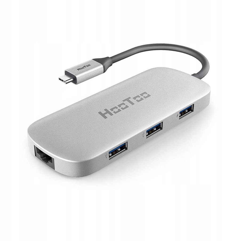 Adapter USB C HooToo Hub USB USB 3.1 czytnik kart - 12548054712 ...