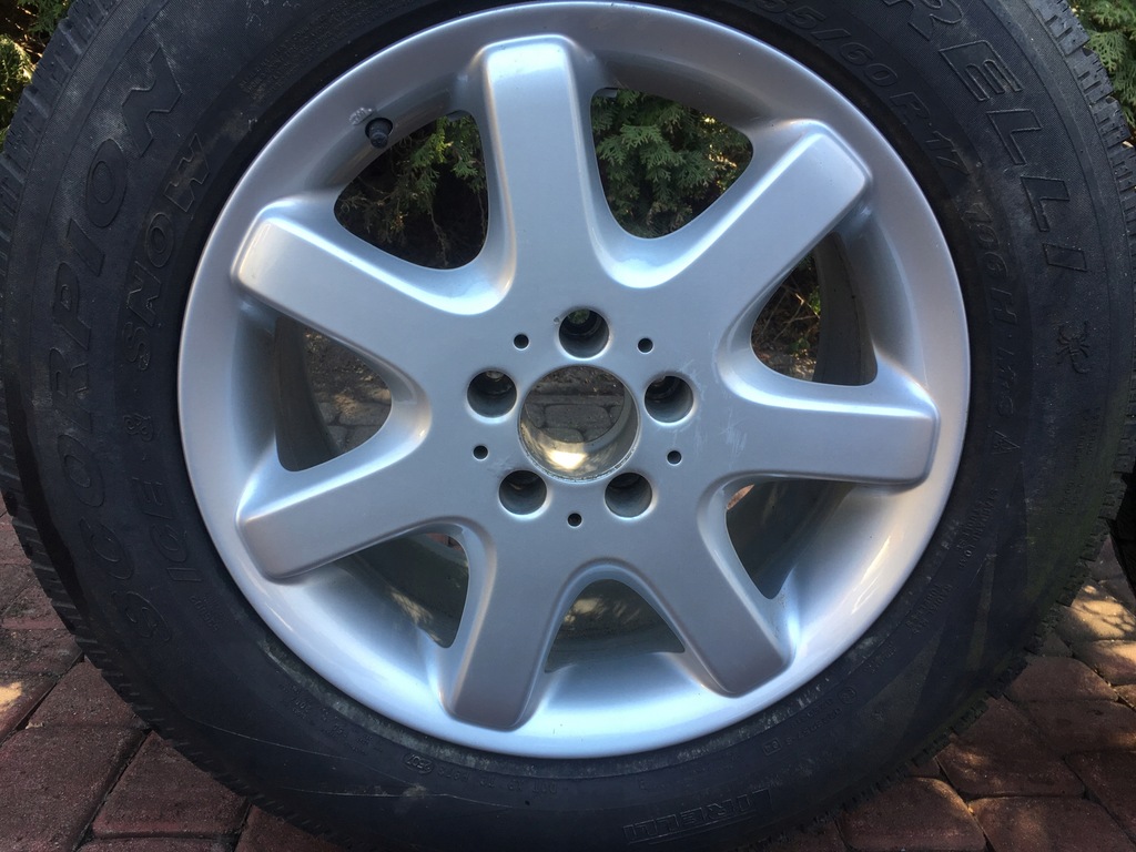 KOŁA FELGI ALUFELGI MERCEDES ML W163 17 X8.5 ET 52 - 9156160071 - oficjalne archiwum Allegro