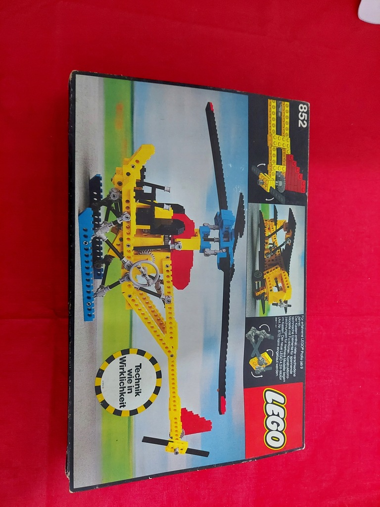 LEGO Technic 852 Helicopter - 12792752138 - oficjalne archiwum Allegro
