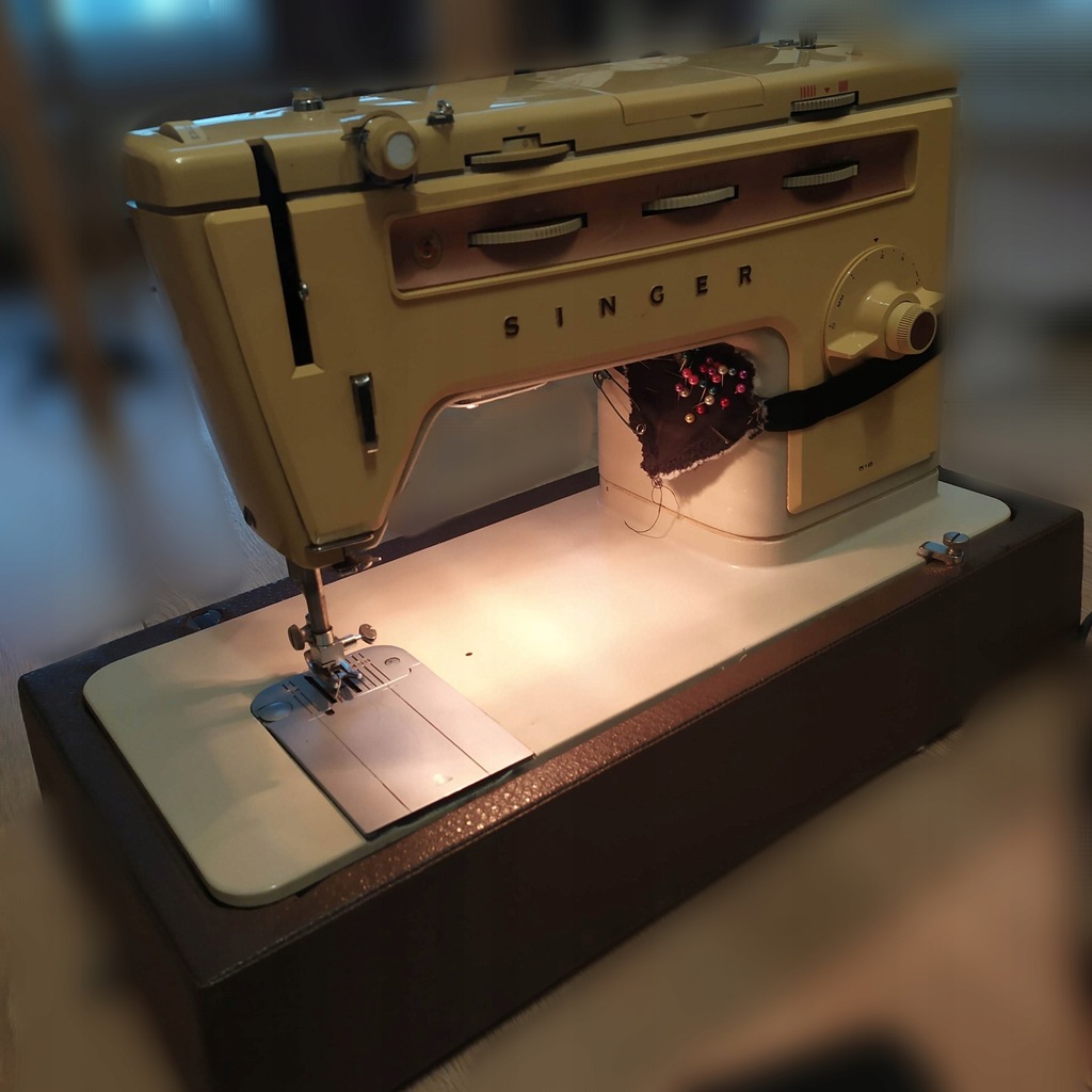 Maszyna do szycia Singer 518 Łucznik 884 PRL - 12772525599 - oficjalne ...