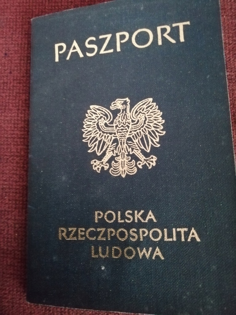 PASZPORT - POLSKA RZECZPOSPOLITA LUDOWA - TYNIEWICE- KOSTRZYN N/O. - 15451100008 - oficjalne ...