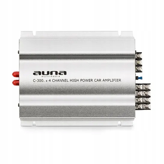 Wzmacniacz samochodowy 4-kanałowy Auna C300.4 - 12962877349 - oficjalne archiwum Allegro