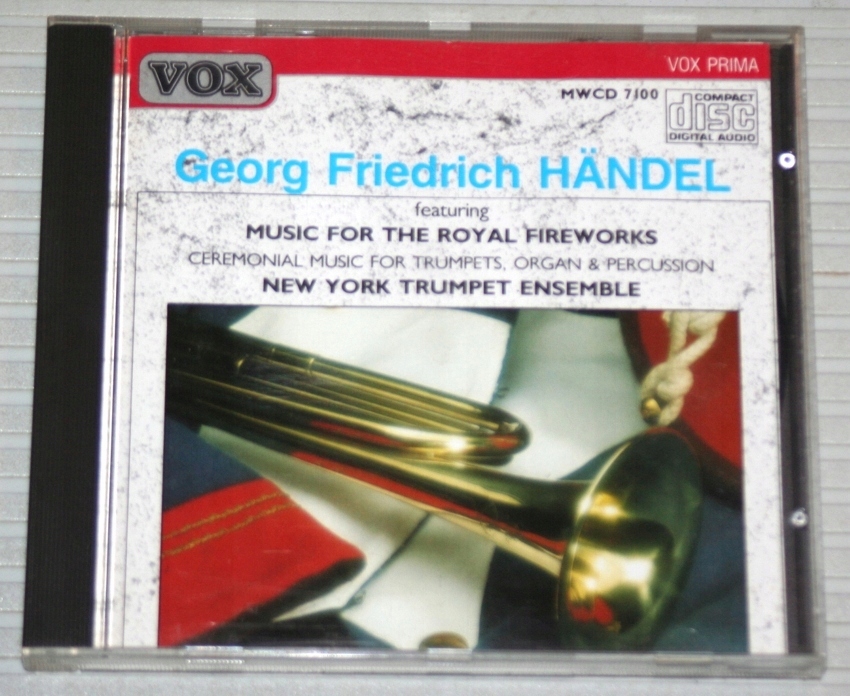 New York Trumpet Ensemble - The Heroick Mr. Handel - 12043001153 ...