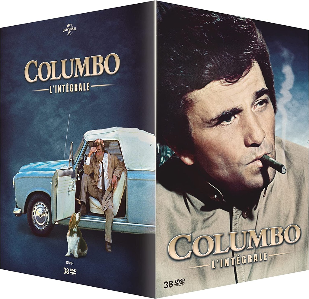 Columbo (Sezony 1-10) 38 DVD BOX SET Peter Falk - 12685335034 - oficjalne archiwum Allegro