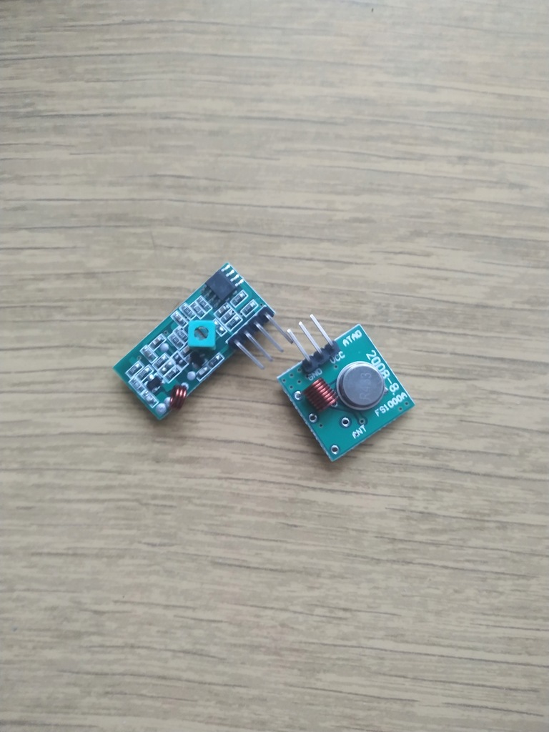 Moduł radiowy nadajnik odbiornik 433MHz Arduino - 7797277460 ...