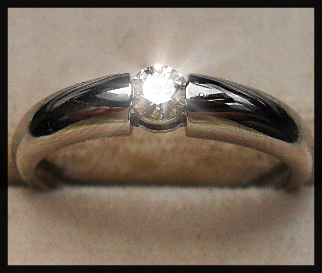 BRYLANT Ideal 0,20 CT VS!!! P L A T Y N A 950 - 14348240389 - oficjalne ...