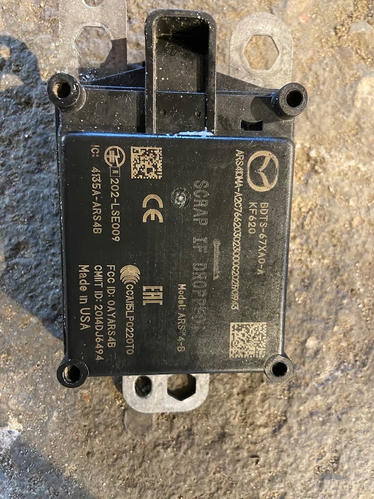 Radar Dystronic BDTS-67XA0-A Mazda CX30 - 15122403040 - oficjalne ...