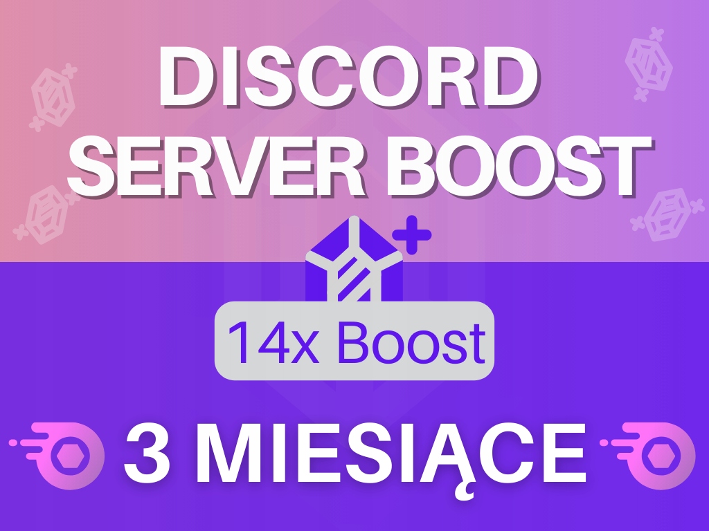 Discord Server - 14x Boost - 3 Months - 16916285450 - oficjalne ...