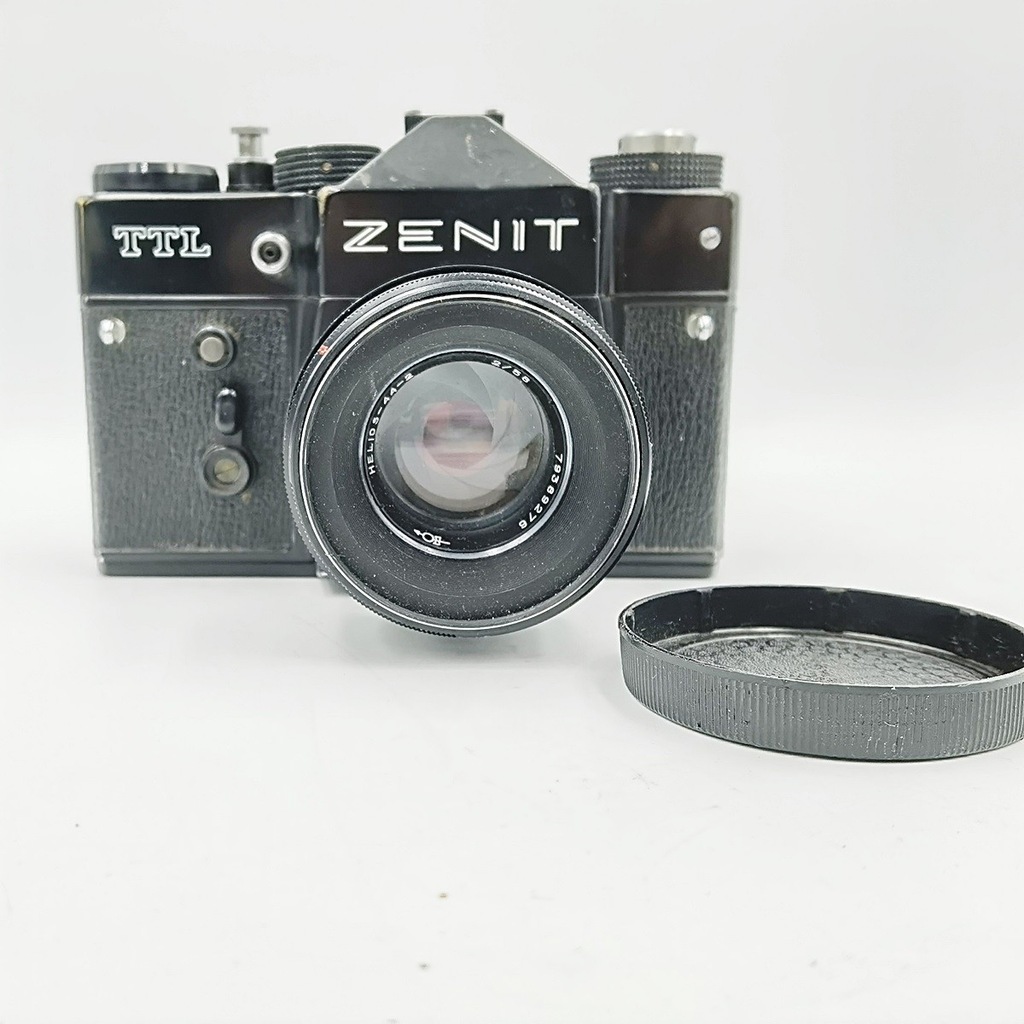 Aparat ZENIT TTL + Helios-44-2 - 11784245236 - oficjalne archiwum Allegro